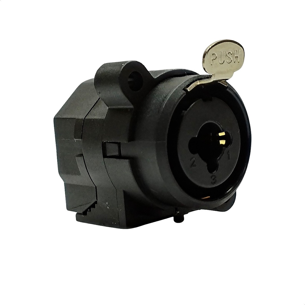 PLUG CONECTOR CANON COMBO JACK XLR E P10 MXT PROFISSIONAL | Shopee Brasil
