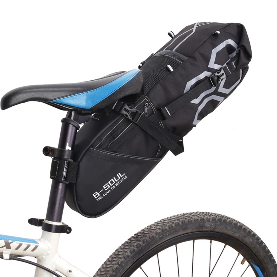 Bolsa Saco de Sela Bike Bicicleta Selim Grande Qualidade Ciclismo | Shopee Brasil