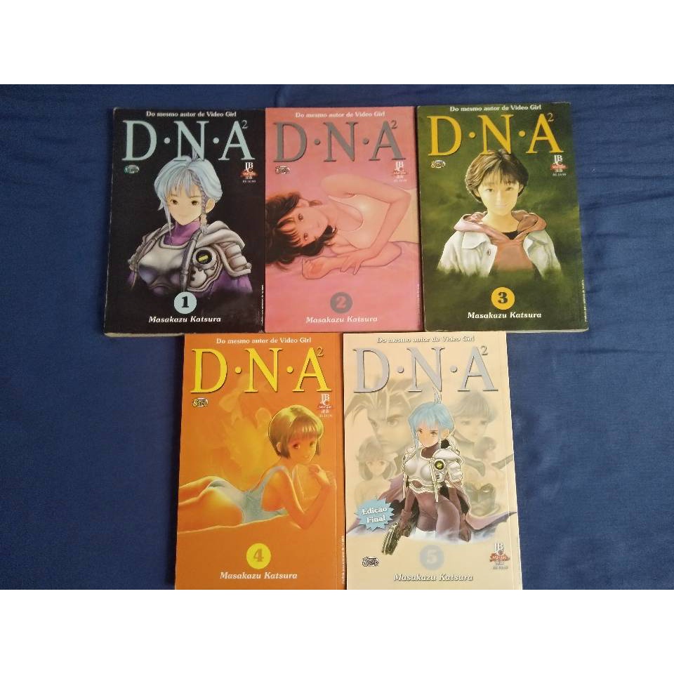 Mangá DNA 1 ao 5 completo | Shopee Brasil