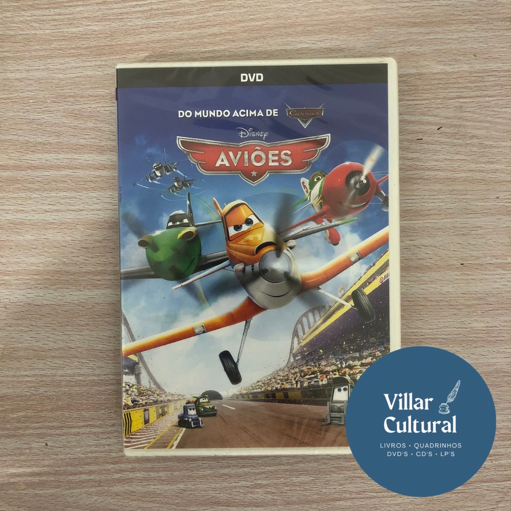 DVD Aviões - Disney [LACRADO] | Shopee Brasil