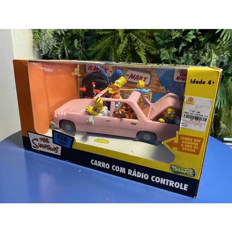 Carro controle remoto Os Simpsons(lacrado) | Shopee Brasil
