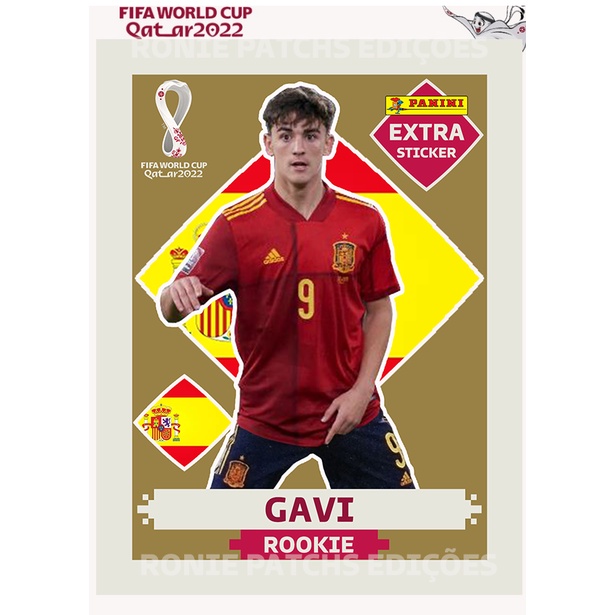 Figurinha GAVI LEGEND GOLD COPA DO MUNDO | Shopee Brasil