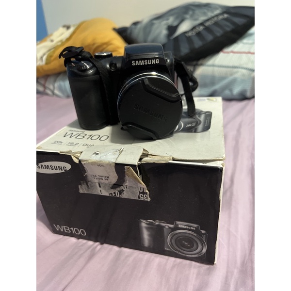 câmera semi profissional Samsung WB100 (zoom 26x) | Shopee Brasil
