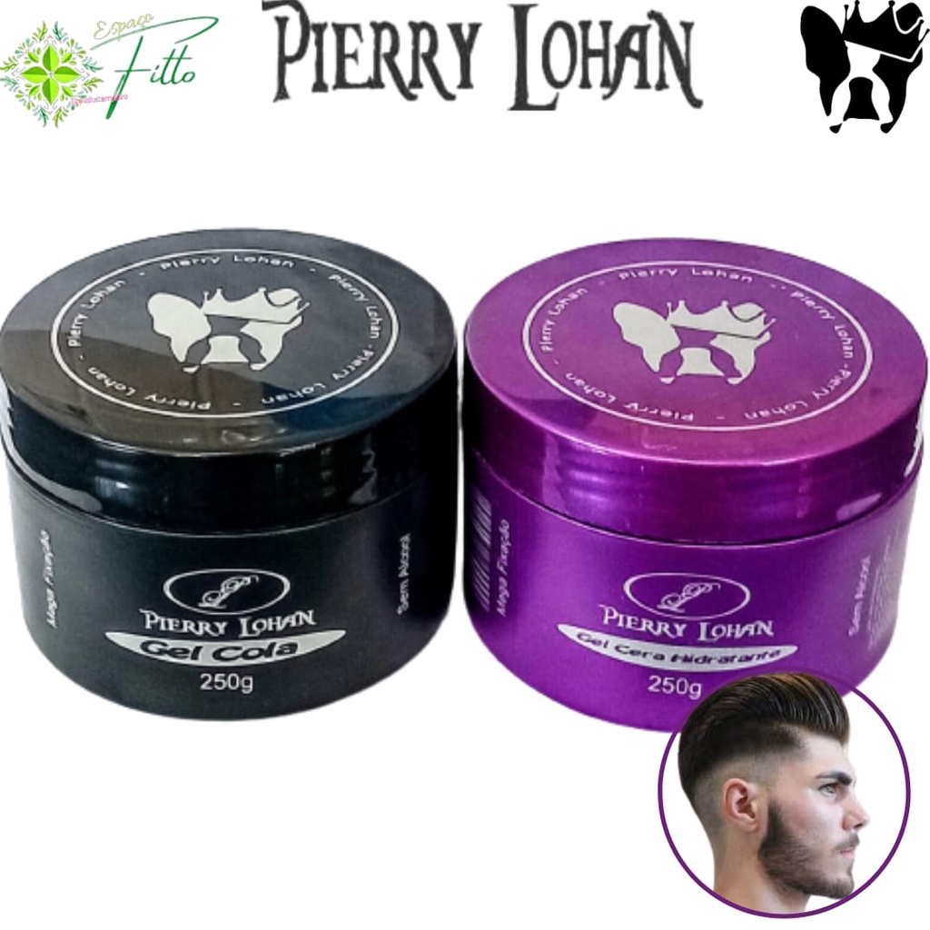 kit 2 gel cera e cola pierry Lohan 250g | Shopee Brasil