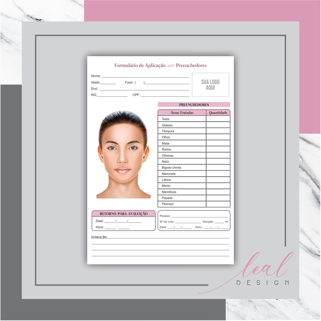 Ficha Estética | Preenchedores | Shopee Brasil