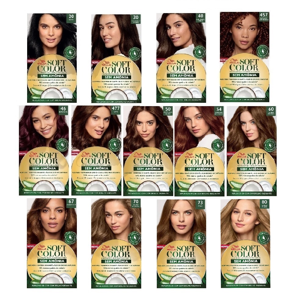 Tintura Soft Color | Shopee Brasil