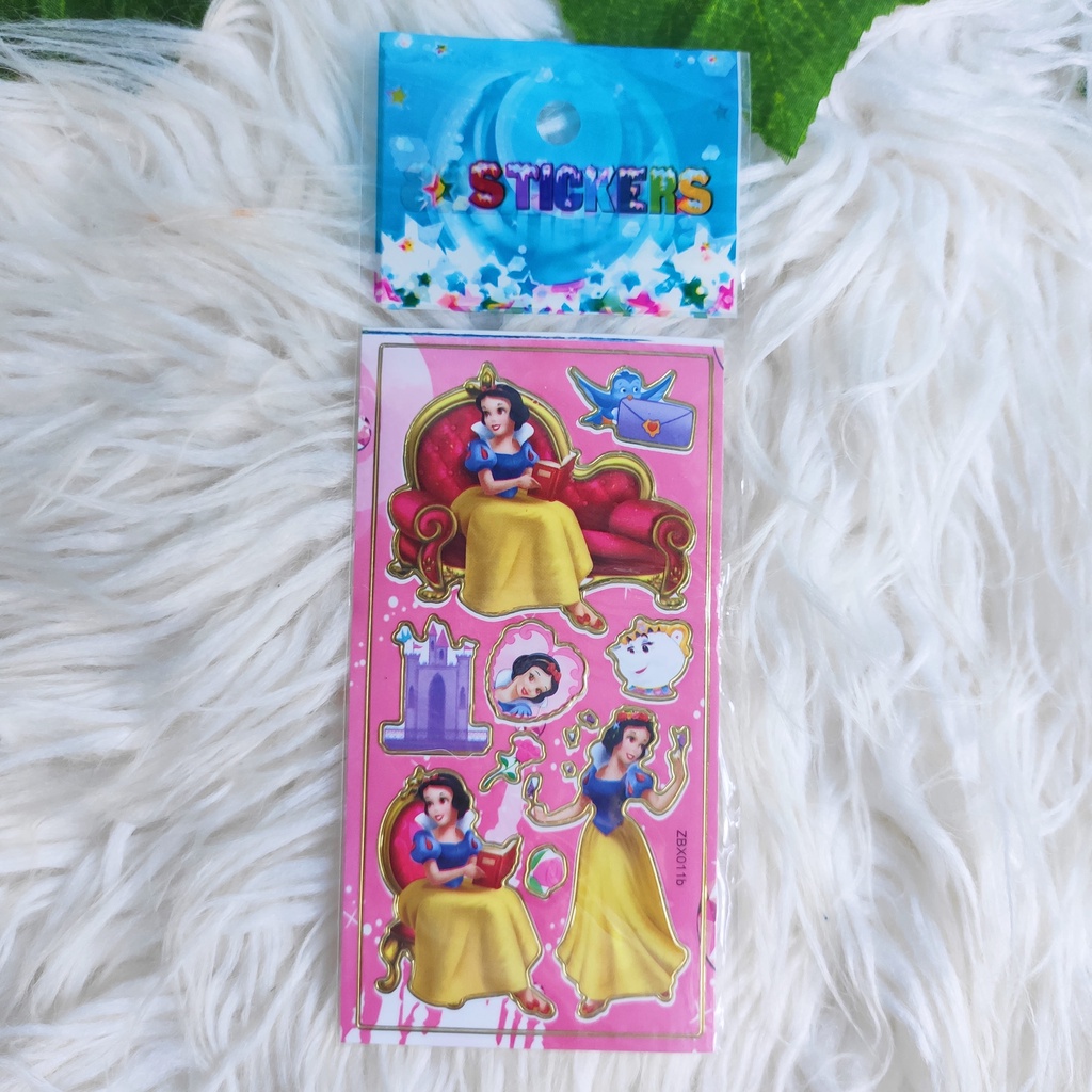 Adesivos Princesas Disney Sticker infantil ESCOLHER | Shopee Brasil