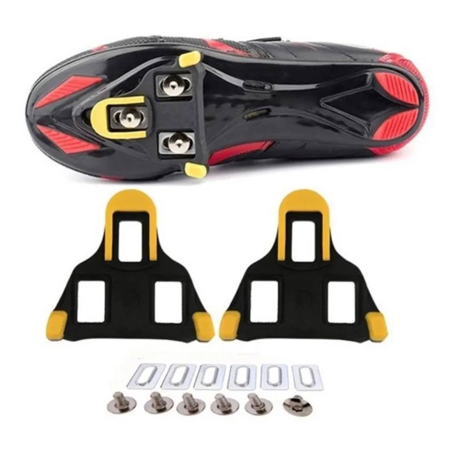Taco Pedal Clip Sapatilha Taquinho Bike Ciclismo Speed Road | Shopee Brasil
