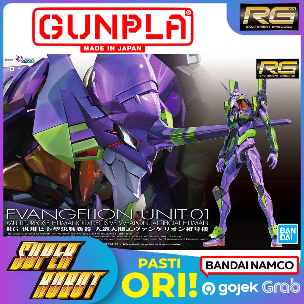 Unidade Bandai RG Evangelion 01 [EVA-01] | Shopee Brasil
