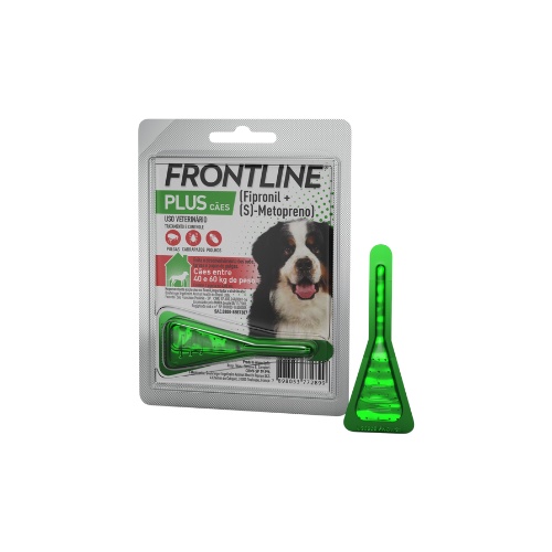 Frontline Plus Cão 4,02ml (40 A 60kg) | Shopee Brasil