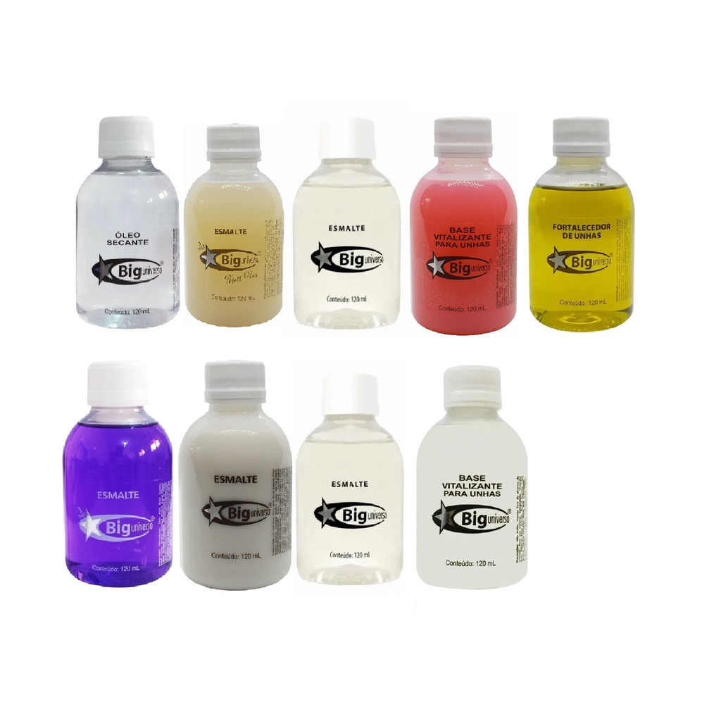 Big Universo Esmalte Base 120ml | Shopee Brasil