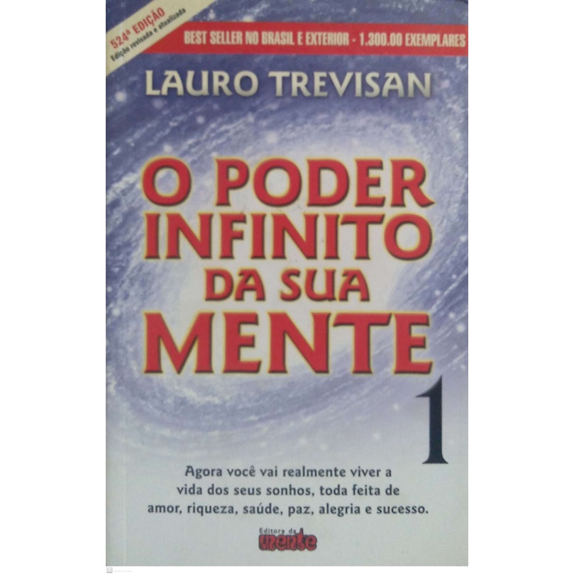 O poder infinito da sua mente 1 / Lauro Trevisan | Shopee Brasil