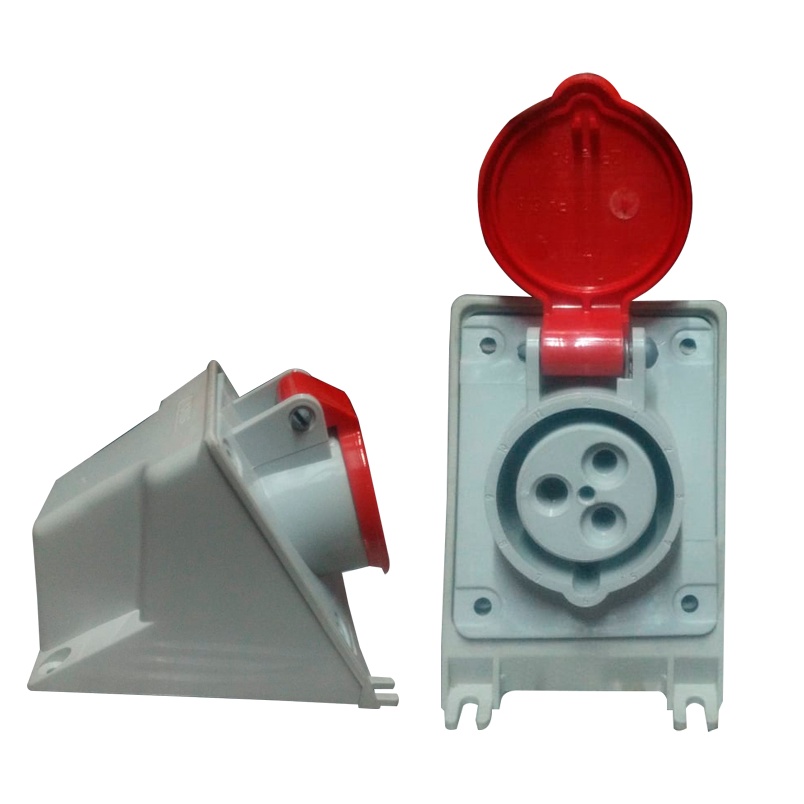 Tomada Industrial Steck 16A 2P+T 380-440V de Sobrepor N-3009 | Shopee ...