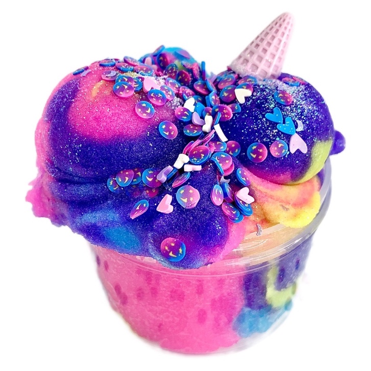Slime GALAXY Icee Super Satisfatória com Aroma Gringo e Charm de ...