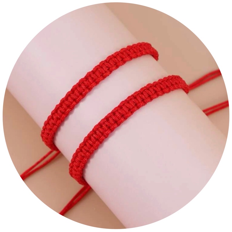 Pulseira Vermelha Kabbalah / Ethnic / Corda Vermelha Pulseira vermelha ...