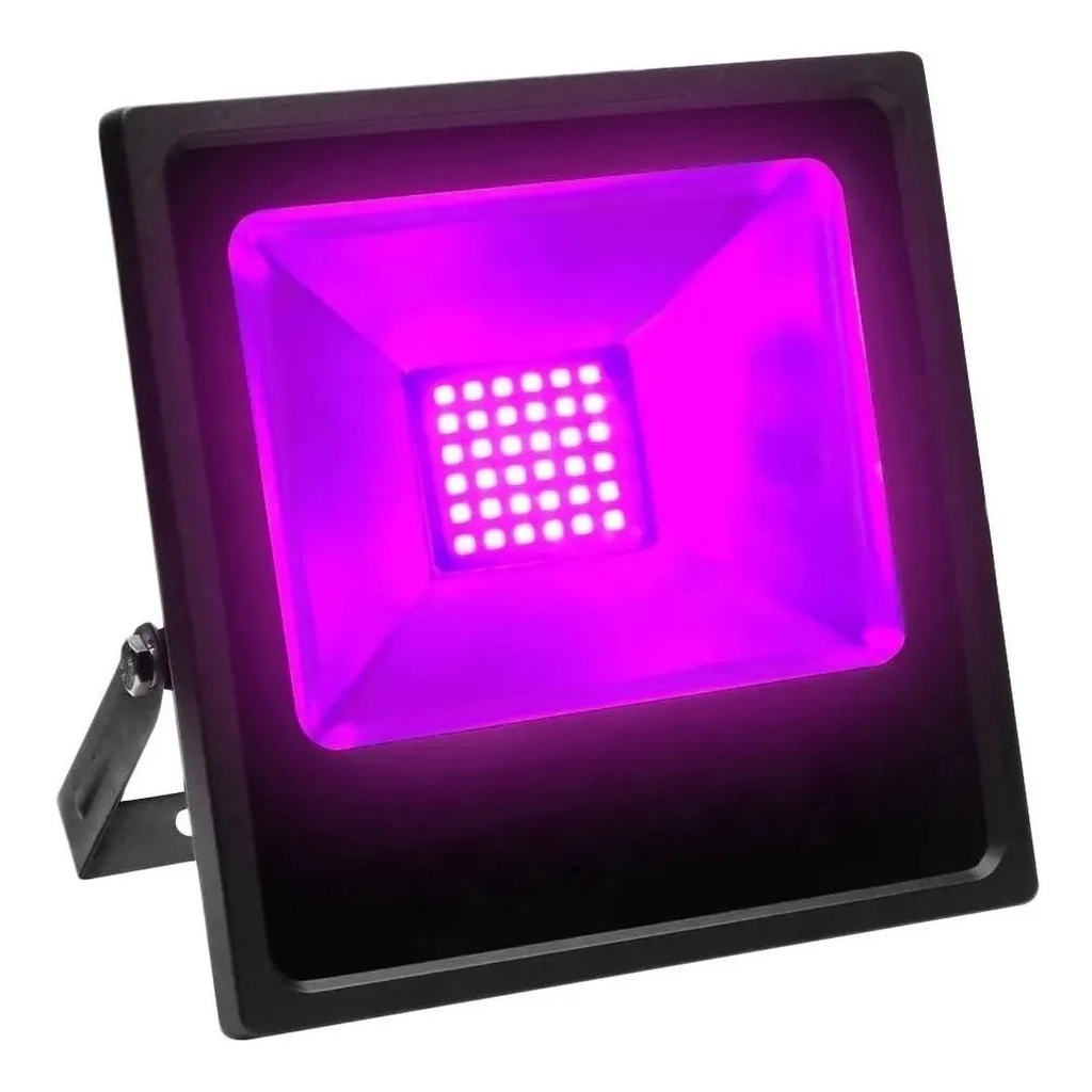 Refletor Led 100w Uv Luz Negra Para Balada Festas Dj - Escorrega o Preço