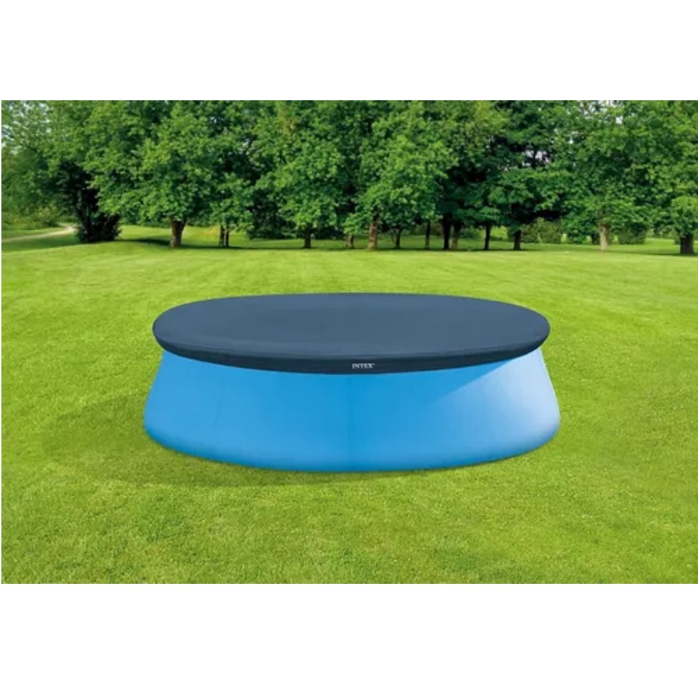CAPA PARA PISCINA REDONDA EASY-SET 8' 2,44M INTEX 28020 | Shopee Brasil