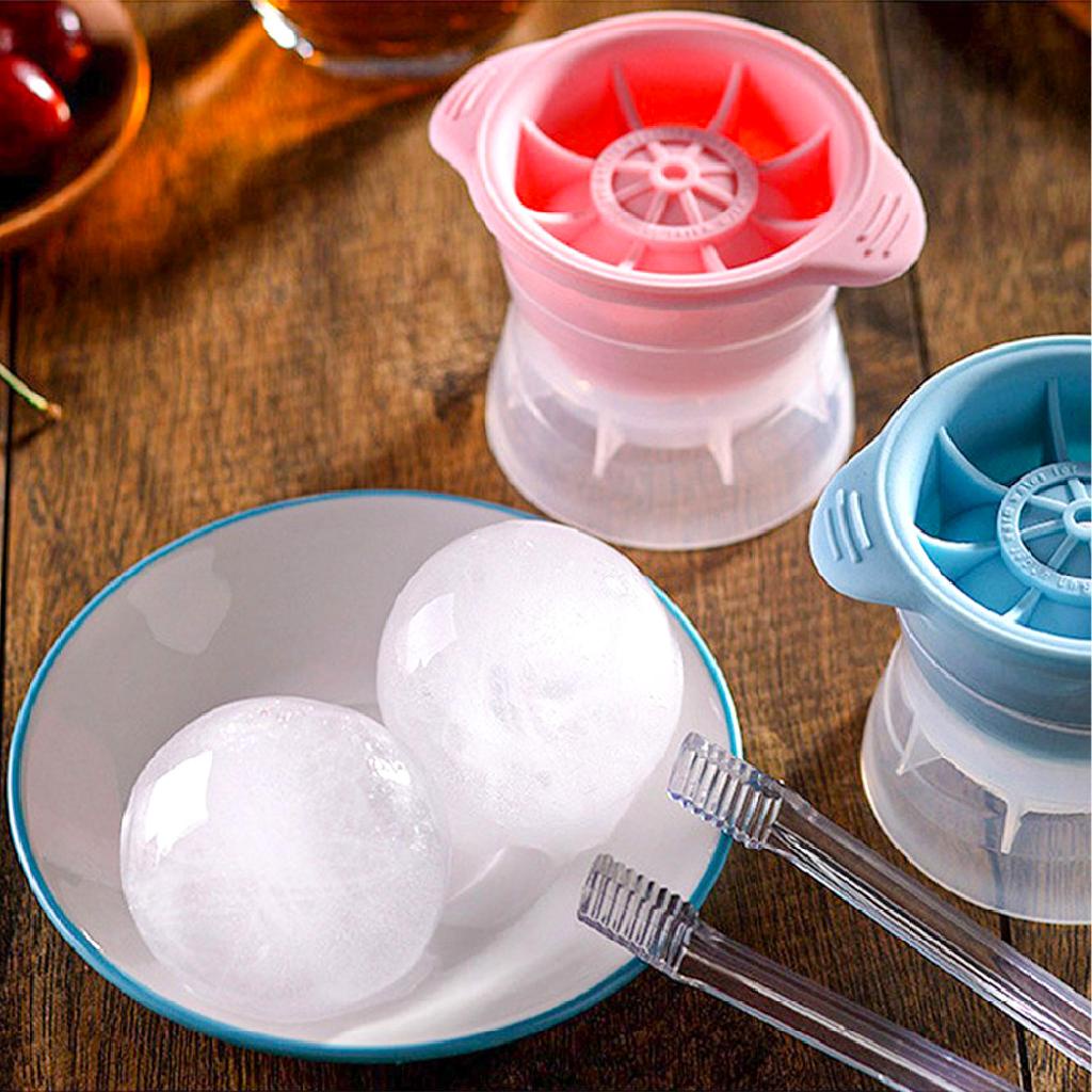 5 Formas De Gelo Redondas Esfera Bola Molde Silicone Grande Redonda Bar ...