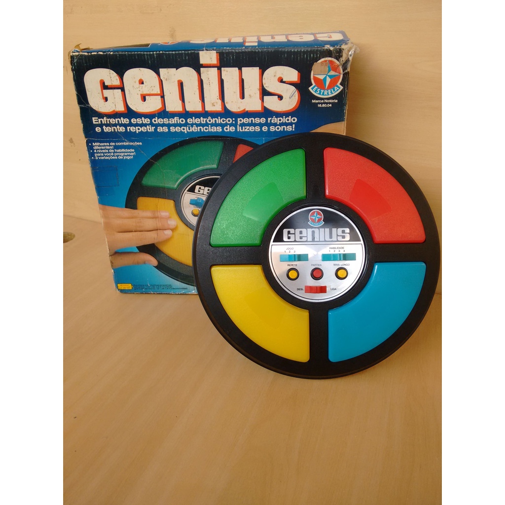 Brinquedo Genius Original Anos 90 Da Estrela 278 | Shopee Brasil