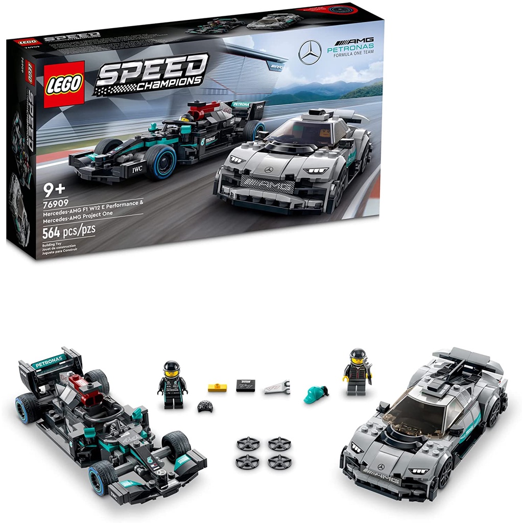 Lego Speed Champions 76909 Mercedes-amg F1 W12 E Project One | Shopee ...