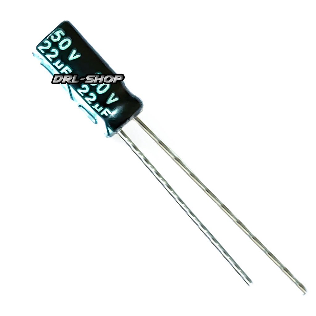 Kit 50 Capacitor Eletrolítico 22uf 50V 105°C Radial Original | Shopee ...
