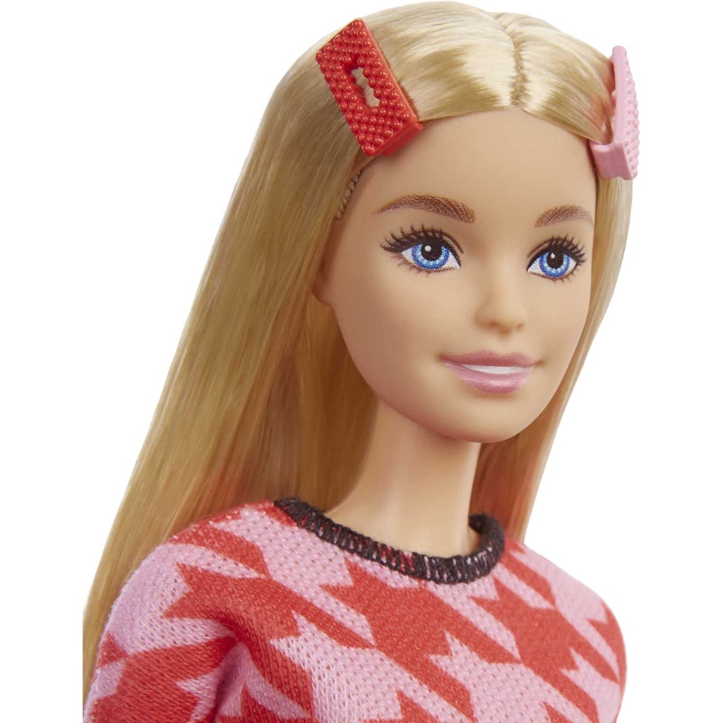 Boneca Barbie Fashionista 169 - Loira com Presilhas no cabelo ...
