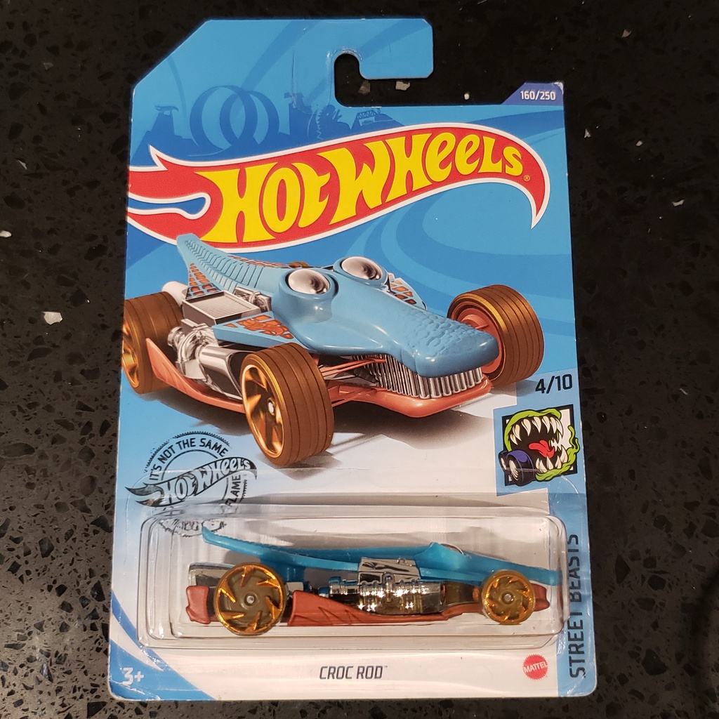 Hot Wheels Croc Rod - Street Beasts - GHF99 | Shopee Brasil