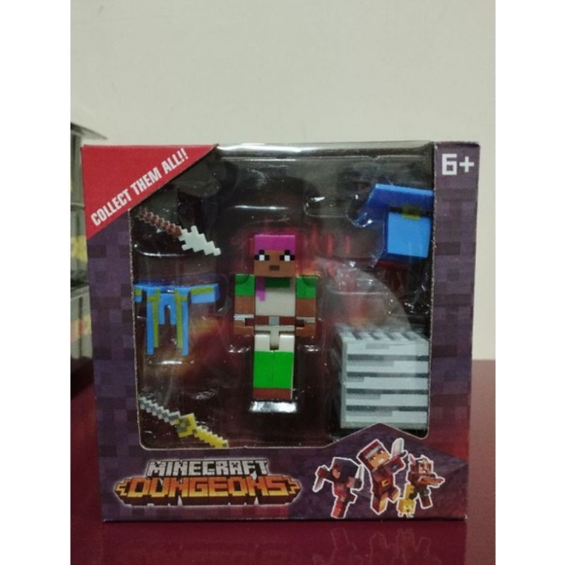 Brinquedo Minecraft Dungeons lego blocos colecionáveis | Shopee Brasil