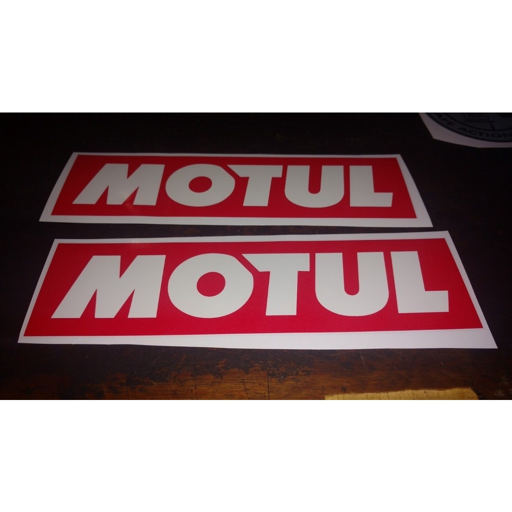 2 adesivos motul personalizado para moto carro caminhão | Shopee Brasil