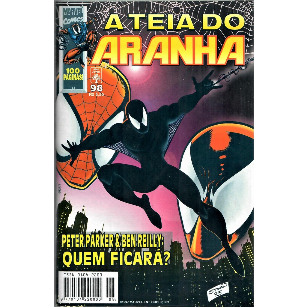 A Teia do Aranha N° 98 (12/1997) Formatinho Editora Abril | Shopee Brasil