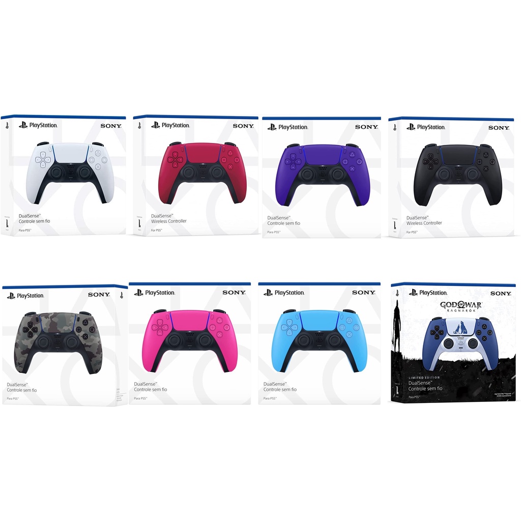 Controle 100% original PS5 Dualsense - Novo Lacrado - Faz a Boa!