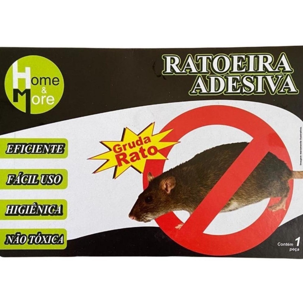 10 Ratoeiras Adesiva Armadilha Cola Rato Pega Facil Pragas | Shopee Brasil