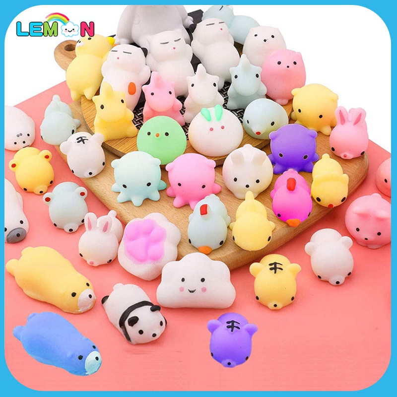 1pcs Desenho Animado Squishy Squeeze Toys Alivia O Estresse Brinquedo ...