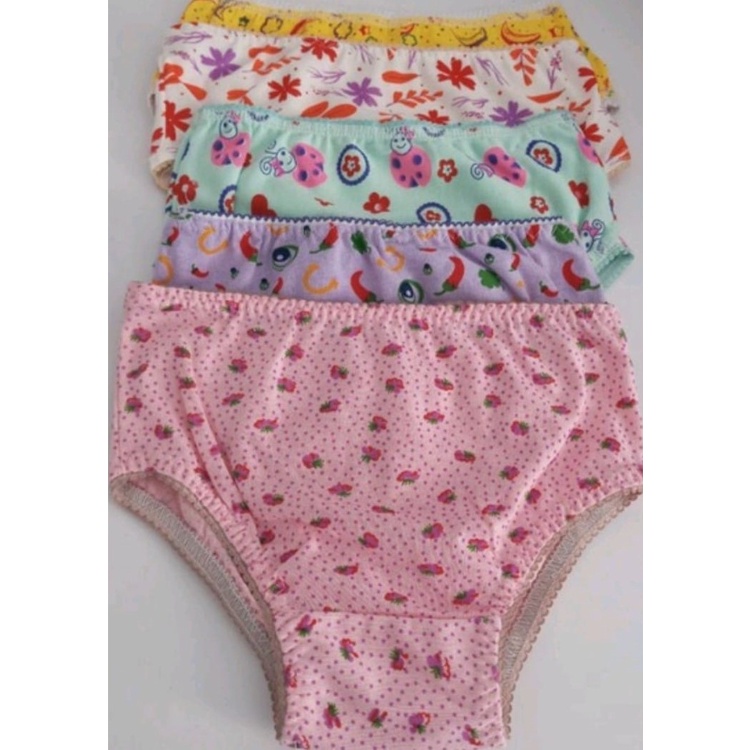 Kit 24 calcinhas Infantil 100% algodao | Shopee Brasil