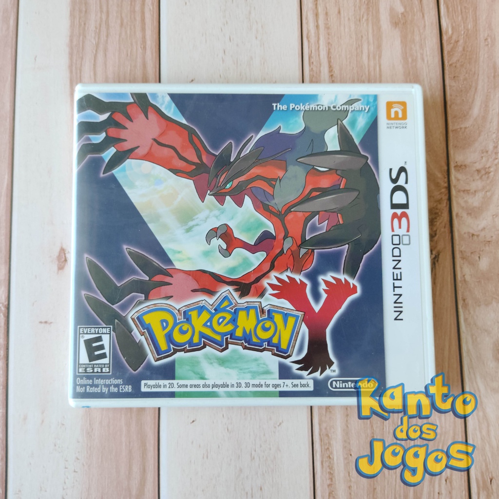 Pokémon Y Nintendo 3DS | Shopee Brasil
