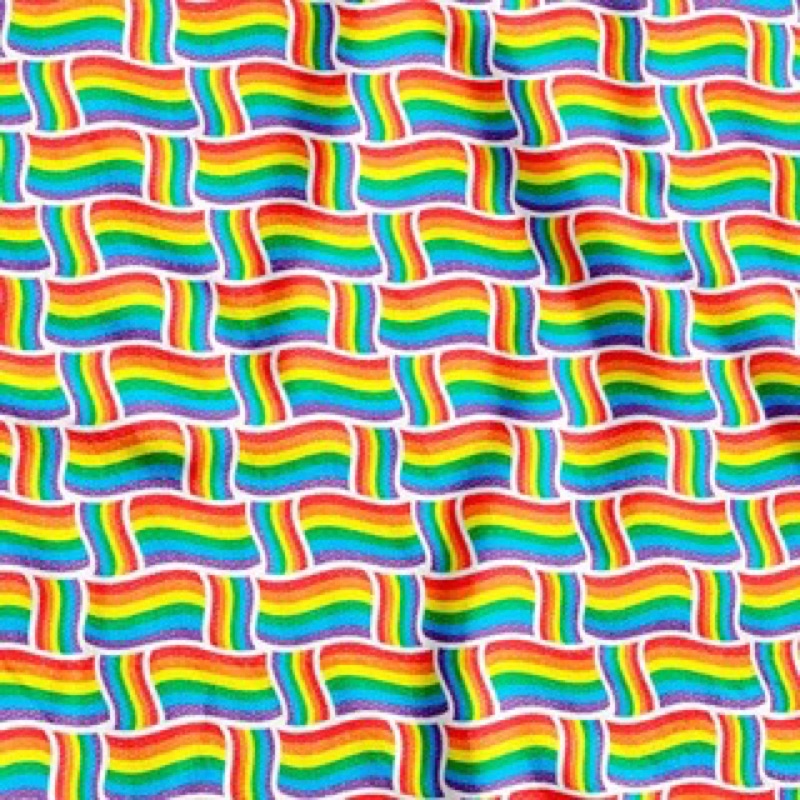2M X 1,40M Tecido TNT Estampado Bandeira LGBTQIA+ Arco-Íris Colorido | Shopee Brasil