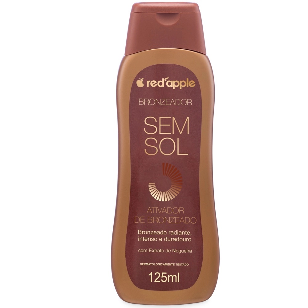 Auto Bronzeador Sem Sol Red Apple 125ml | Shopee Brasil