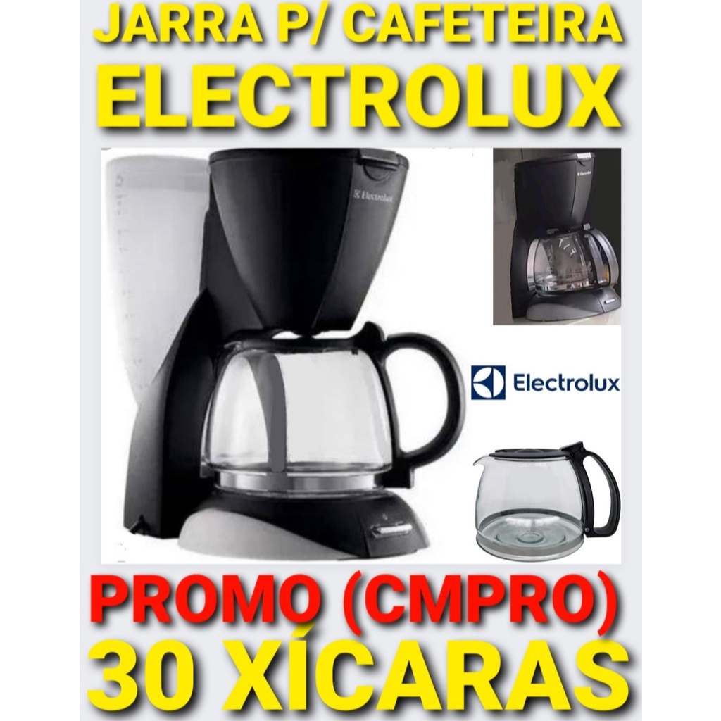 Jarra Para Cafeteira Electrolux Promo - (CMPRO) - Preta - Compatível | Shopee Brasil