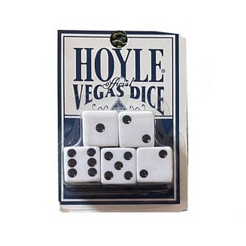 Hoyle Official Vegas Dice - Kit 5 dados Oficiais Hoyle da Bicycle USPCC ...