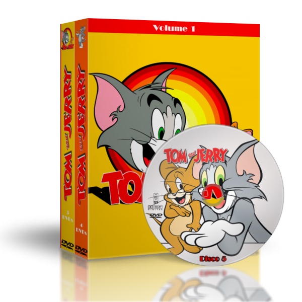 DVD Tom e Jerry (1940 à 1980) | Shopee Brasil