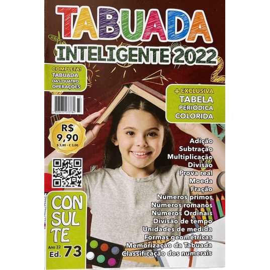 5 Tabuadas Inteligente | Shopee Brasil