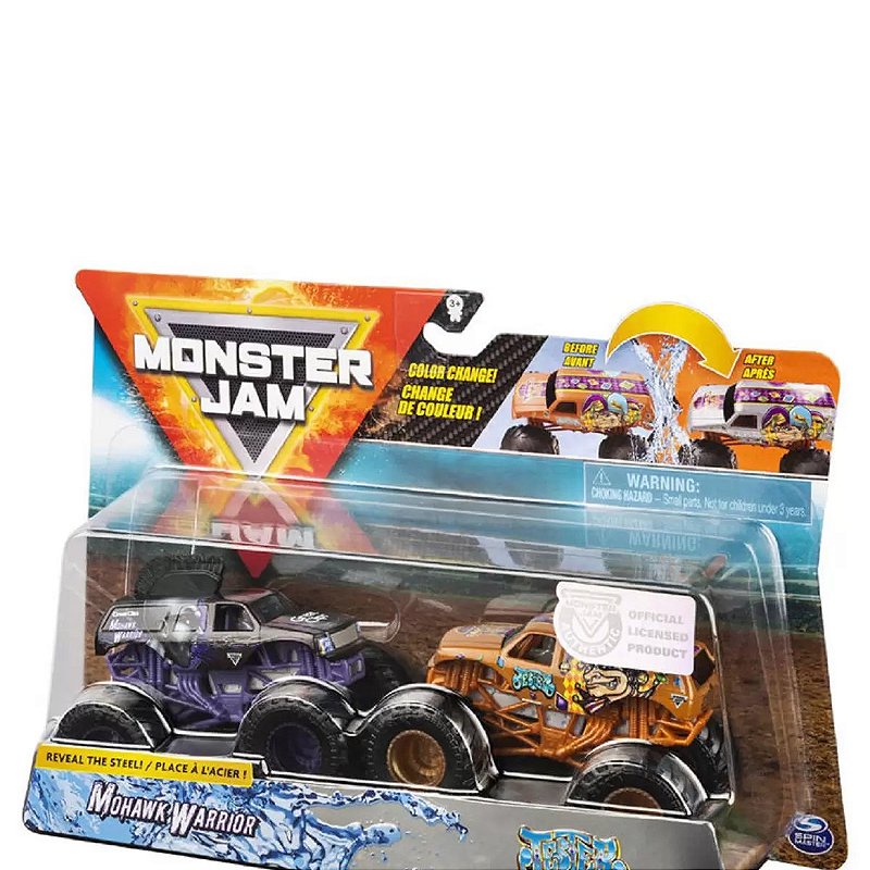 Monster Jam Mohawk Warrior x Jester 2020 - Sunny | Shopee Brasil