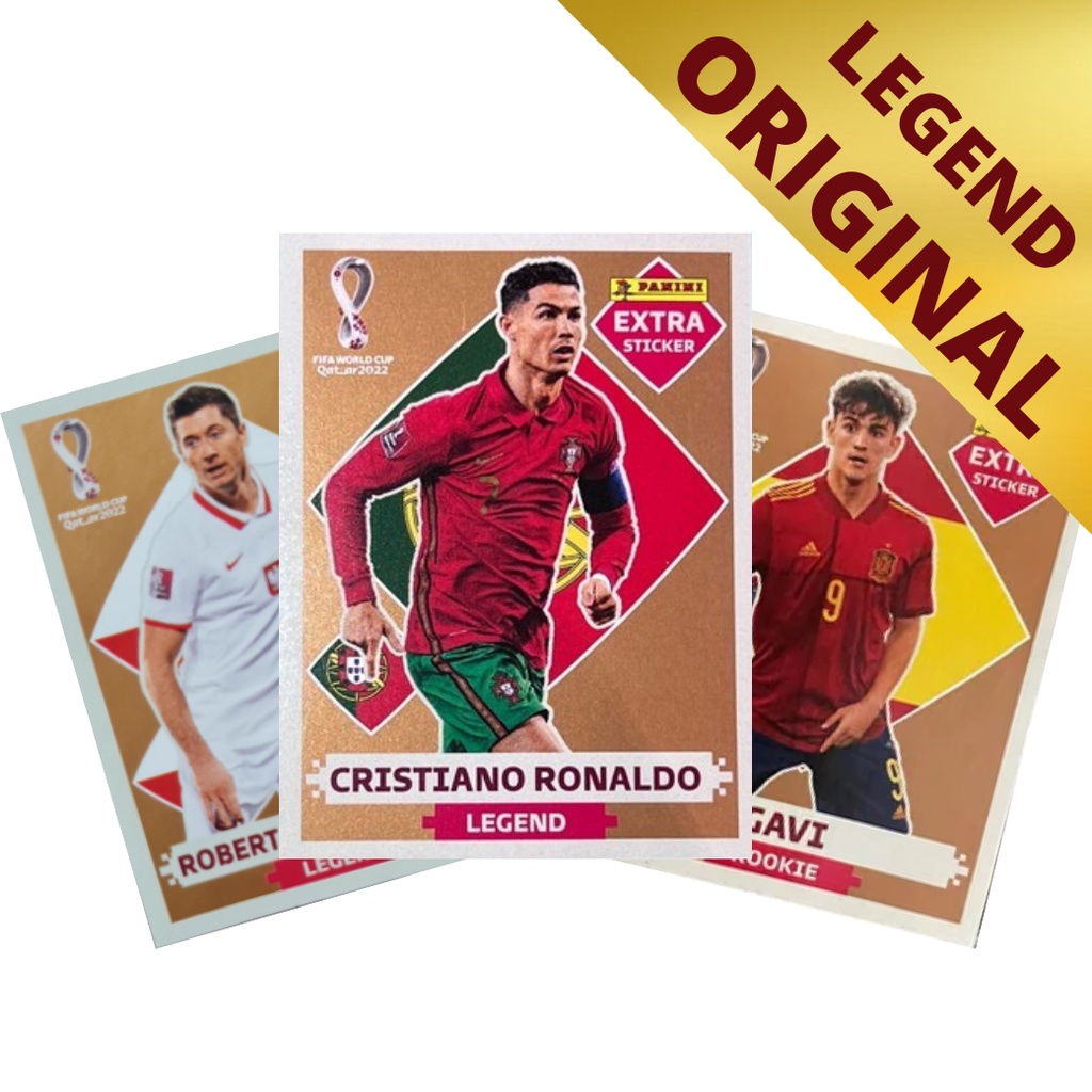 Figurinha extra Sticker Legend Bronze Original Oficial Panini Diversos ...