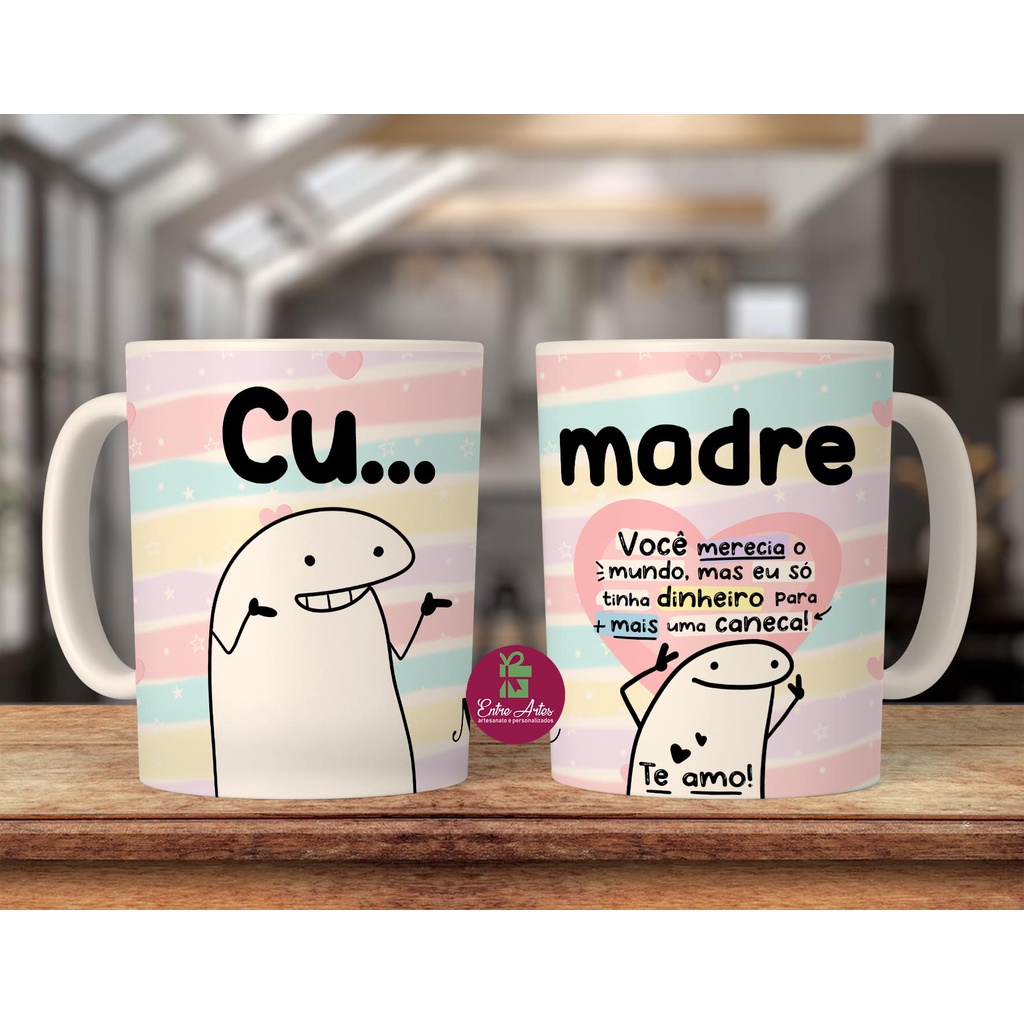 Caneca flork cumadre divertida engraçada comadre | Shopee Brasil