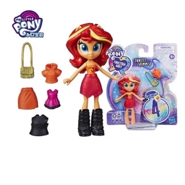 Mini Boneca My Little Pony Equestria Girls 9 cm Fashion Squad Brinquedo Presente | Shopee Brasil