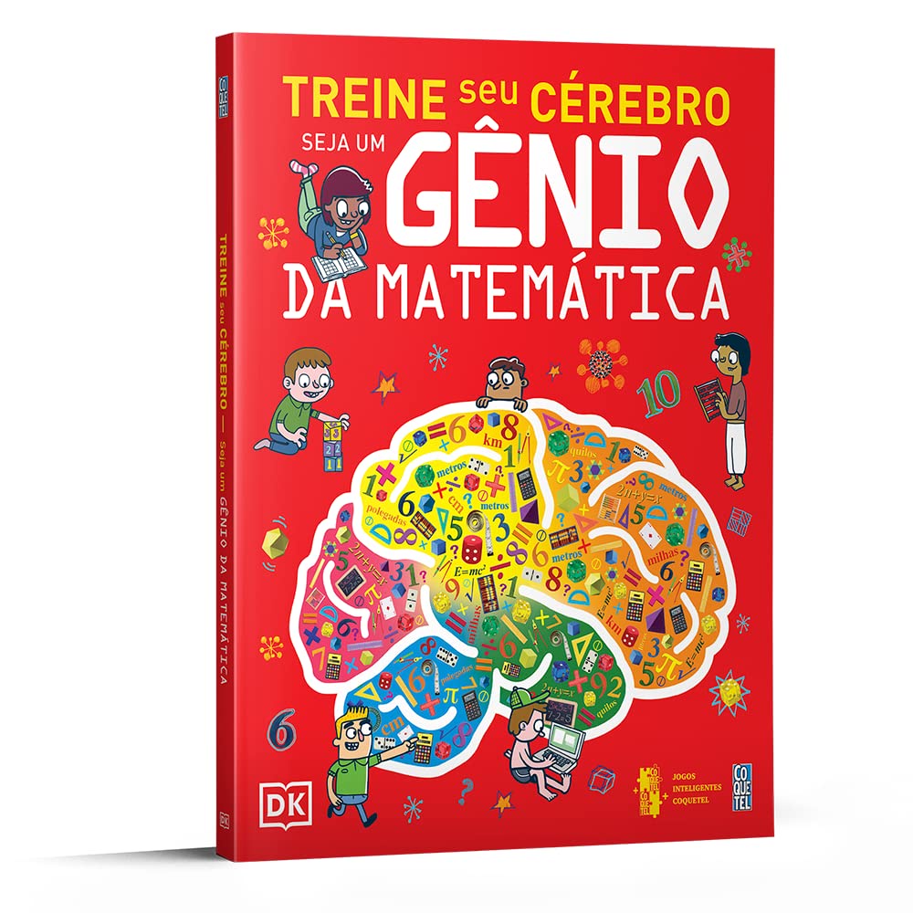 Livro Treine Seu Cerebro Seja Um Genio Da Matematica | Shopee Brasil