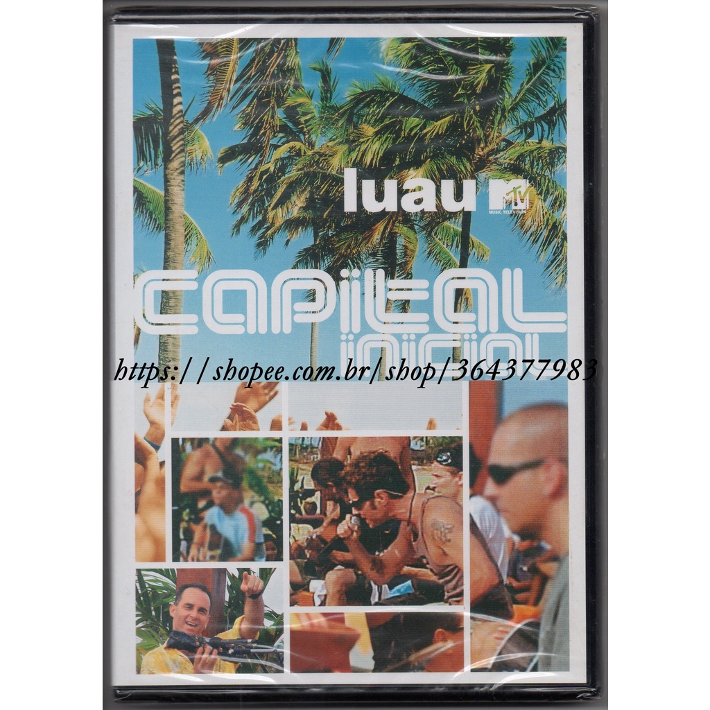 DVD Capital Inicial - Luau MTV | Shopee Brasil