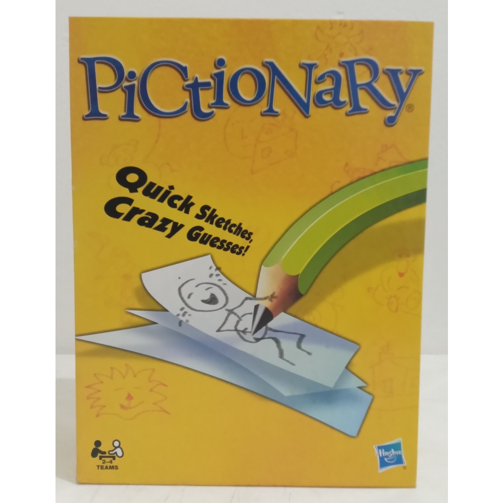Pictionary - Jogo de Tabuleiro - em Inglês - Novo | Shopee Brasil