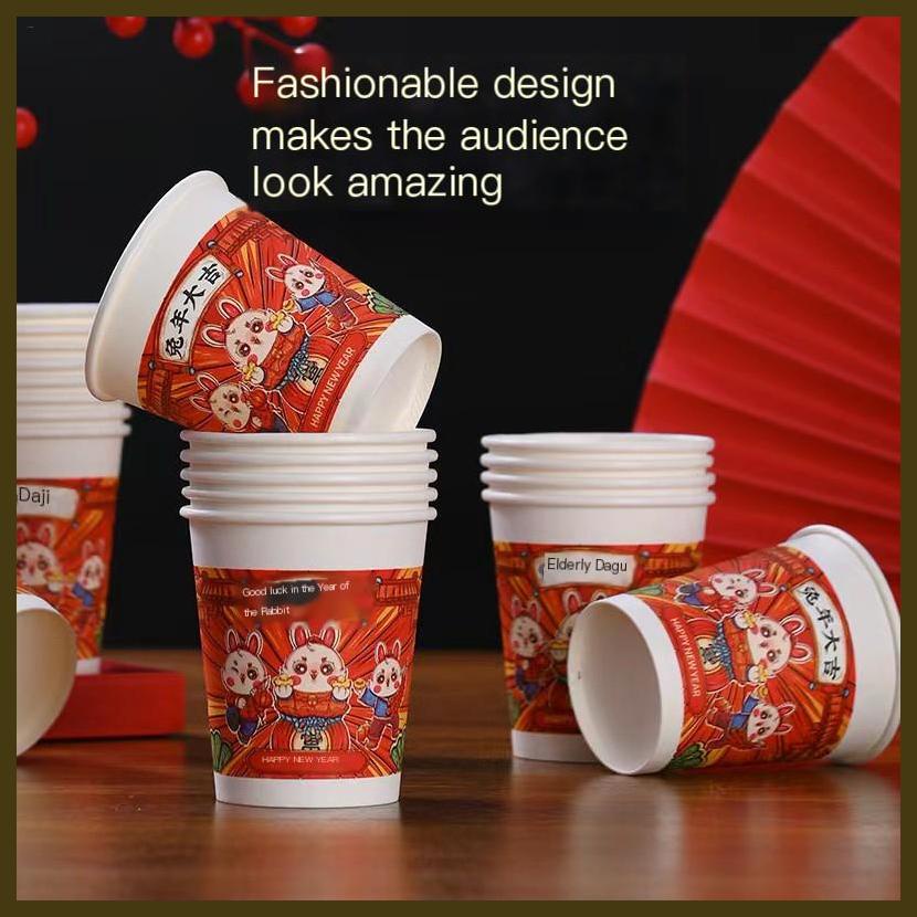 Copos Para Jantar Conjunto De Papel Serve Convidados hanmy | Shopee Brasil