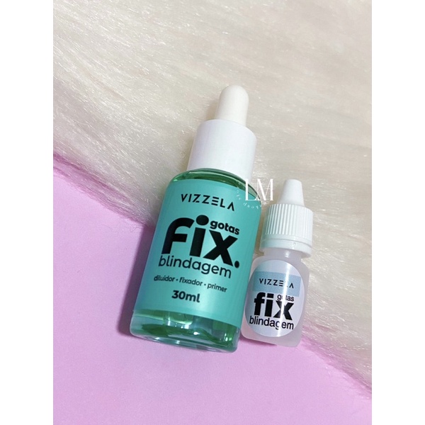 Fix “gotas” Blindagem e Diluidor 5ml - Vizzela | Shopee Brasil
